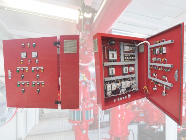 Fire pump control cabinet - Kỹ thuật điện Trần Lê